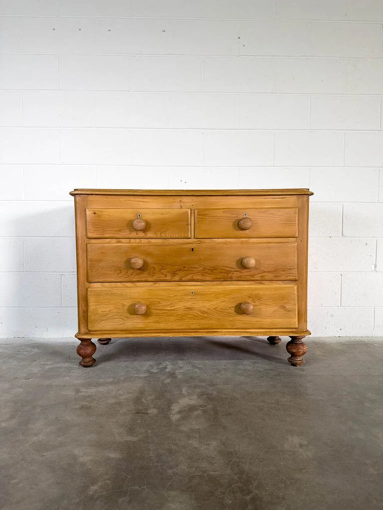 Small set of antique English drawers