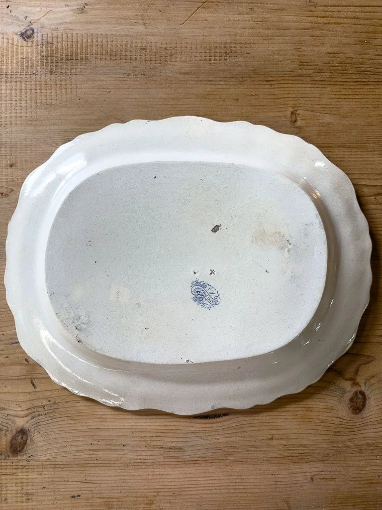 English serving platter